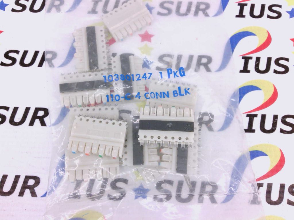 Commscope 110C-4 103801247 110 Connecting Block 4 Pair Count Pack 10 ...