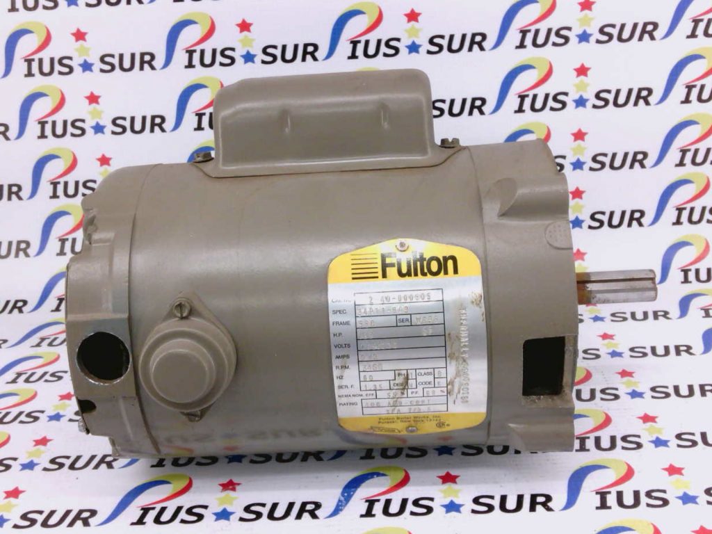 Fulton Boiler Works Motor P/N 2-40-000605 34P11-649 1/3HP 115/230V ...