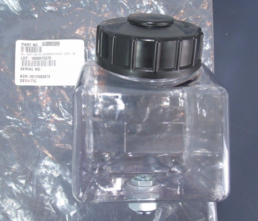 Oil-Rite Square Polycarbonate Reservoir 1 quart B2747-16 Lubricator ...