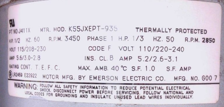 Gast 1/2hp 1ph 115/230v R3 R3105-1 BLOWER VACUUM REGENAIR REGENERATIVE ...