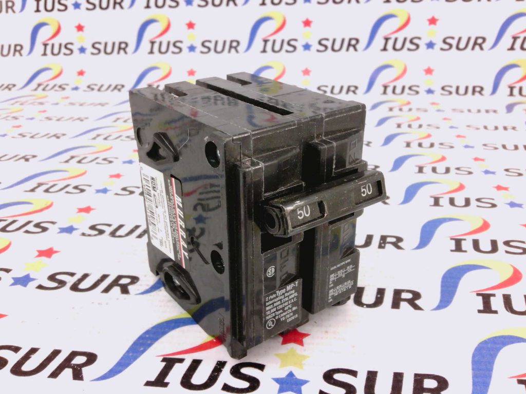 Murray MP250 50 Amp Double Pole Type MP Circuit Breaker MP-T - Surpius