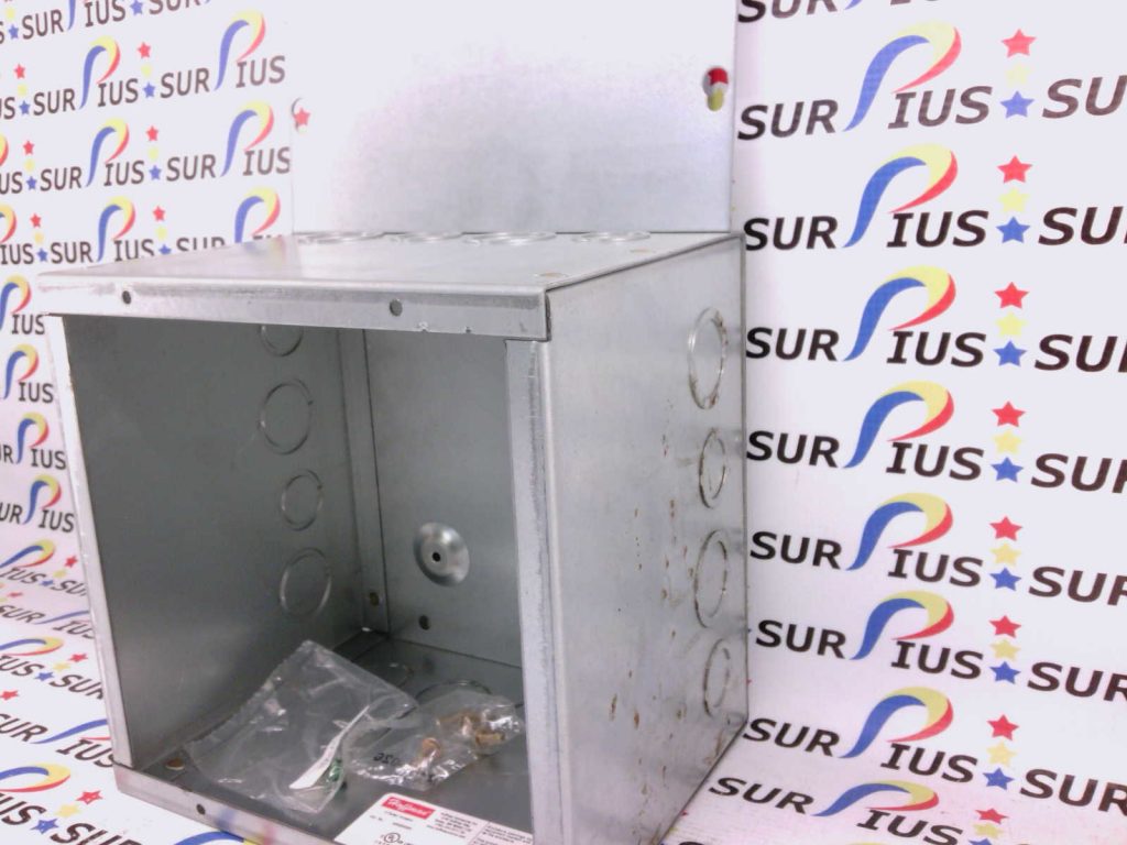 Hoffman ASG8X8X6 Metal Enclosure Junction IP30 Nema 1 Pull Box Screw ...