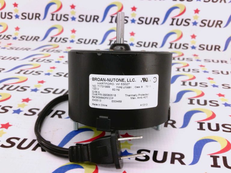 BROAN NUTONE 648 EXHAUST FAN S99080518 99080518 MOTOR Y4L403A56G ...