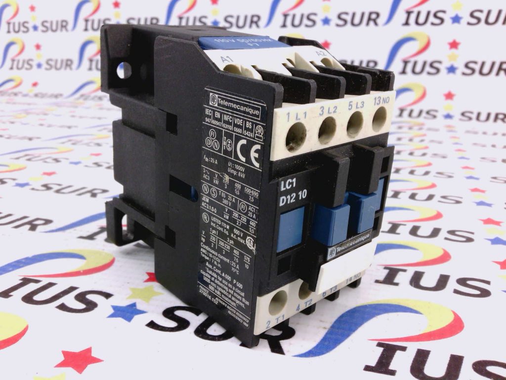TELEMECANIQUE LC1D1210 V110 Contactor 3 Pole 3P LC1-D1210F7 LC1D1210F7 ...