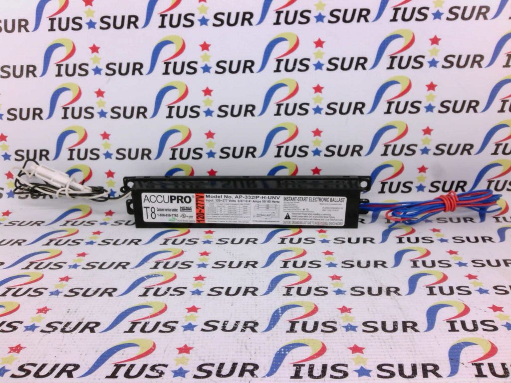 AccuPro AP-332IP-H-UNV AP332IPHUNV Instant Start Electronic Ballast T8 ...