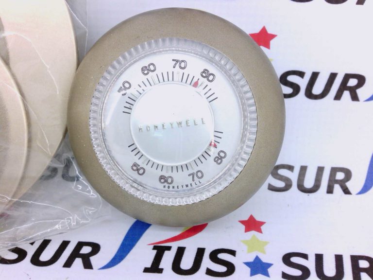 HONEYWELL T87F 1859 T87F1859 HEATING COOLING THERMOSTAT ROUND DIAL 24 ...