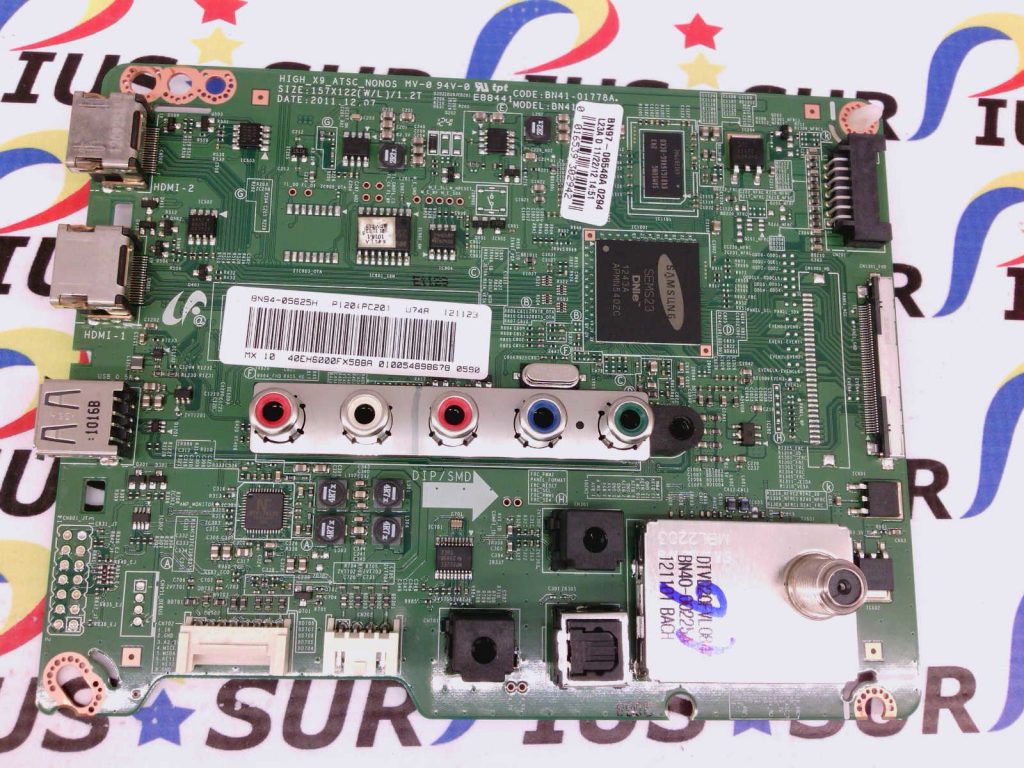 Samsung BN94-05625H Main Unit/Input/Signal/Board for UN40EH6000FXZA TV ...