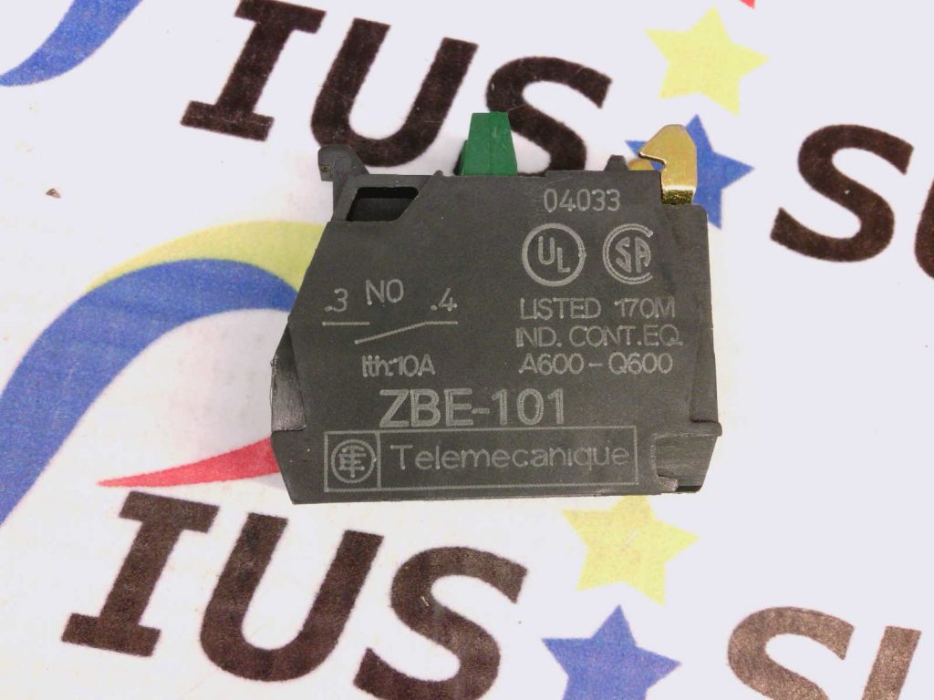 Telemecanique ZBE-101 ZBE101 NO Auxiliary Contact Block Switch - Surpius