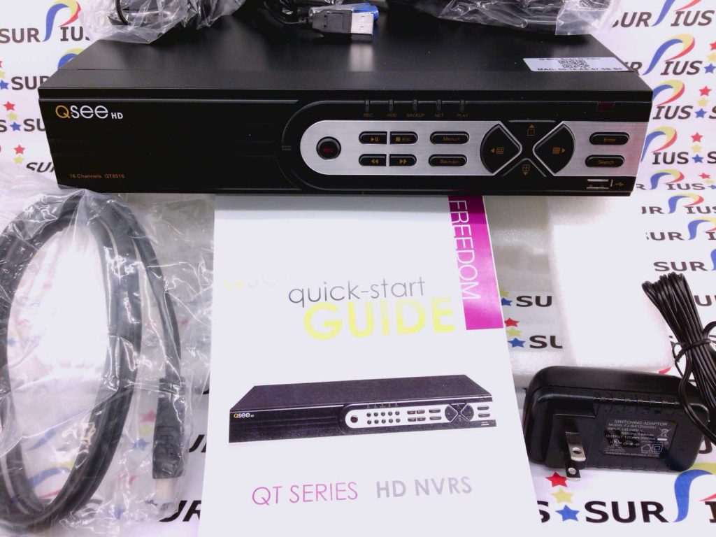 Q-SEE 16 CHANNEL 3MP/1080P HD IP NVR QT8516-2TB HDD VIDEO RECORDER ...