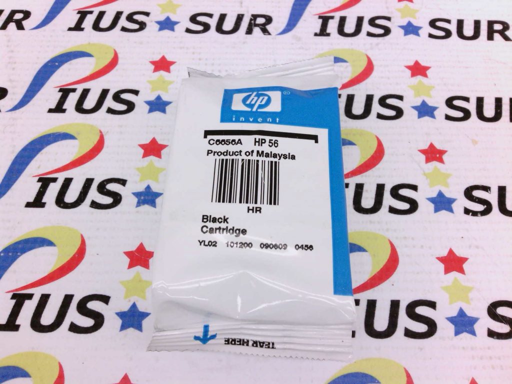 C6656A HP BLACK 56 HP56 INK CARTRIDGE GENUINE OEM SEALED UNKNOWN IF ...
