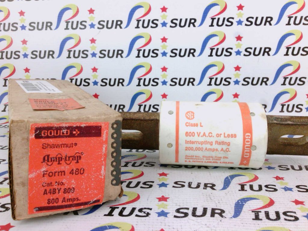 Gould Ferraz Shawmut Current Limiting Fuse A4BY800 800A 600V A4BY 800 ...