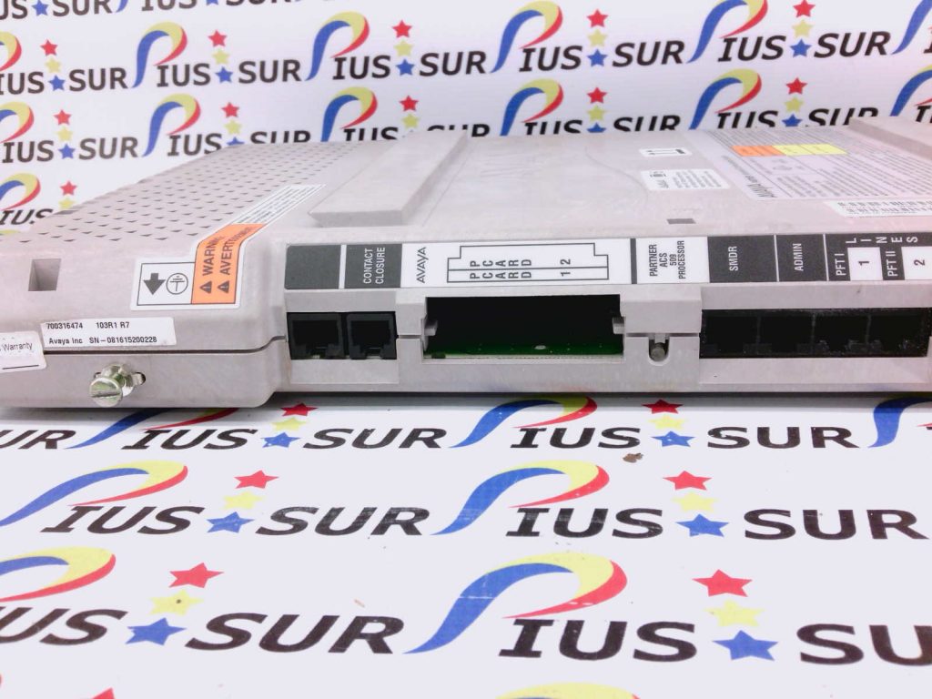 Avaya Partner ACS 103R 700316474 Module Telphone System Processor Only ...