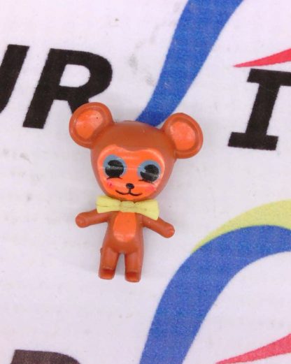 Vintage Mattel Liddle Kiddles ZOOLERY BRAWNY BEAR Doll Bow Tie Cage ...