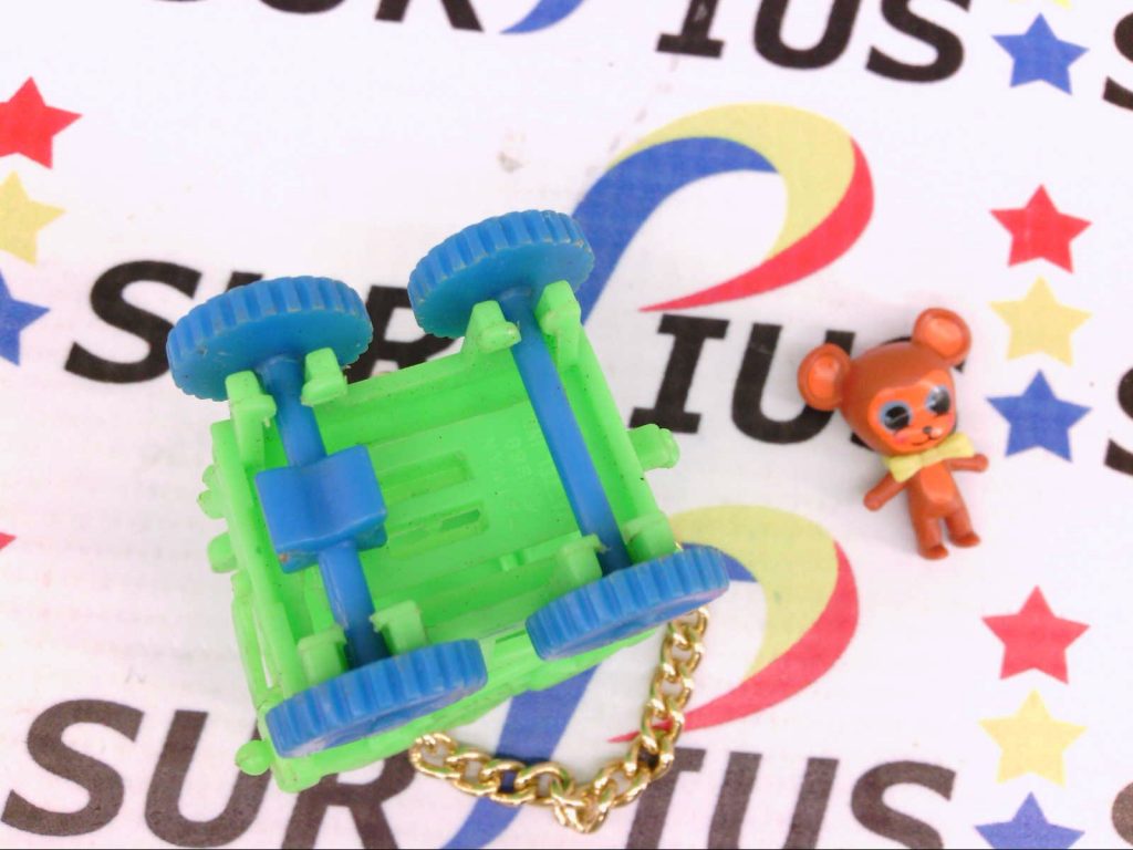 Vintage Mattel Liddle Kiddles ZOOLERY BRAWNY BEAR Doll Bow Tie Cage ...