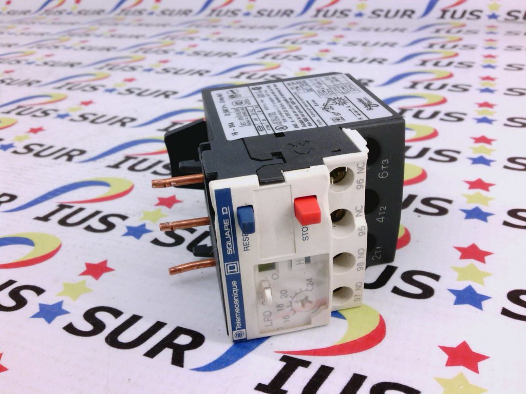 Telemecanique LRD22 LRD 22 Square D Relay Overload Controller 16A 24A ...