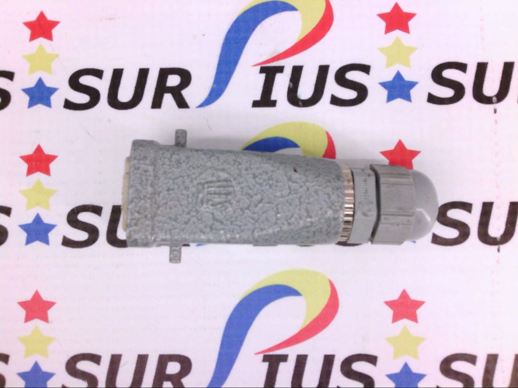 HARTING HAN 3A-M 09 20 003 2611 HOOD TOP ENTRY 19 20 003 1440 2 PEG PG ...