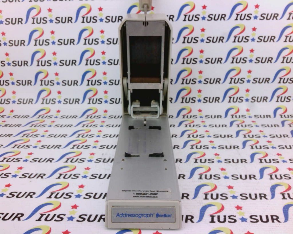 Addressograph New Bold Hand Pump Credit Card Imprinter 871-701-001 ...