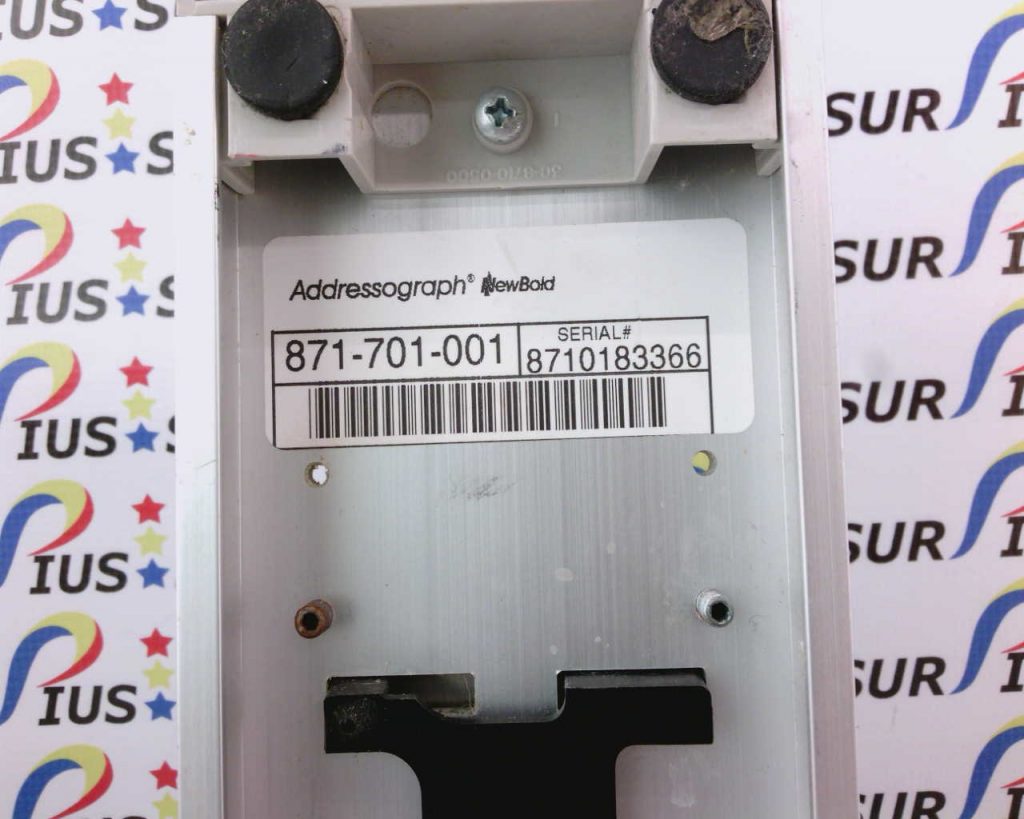 Addressograph New Bold Hand Pump Credit Card Imprinter 871-701-001 ...