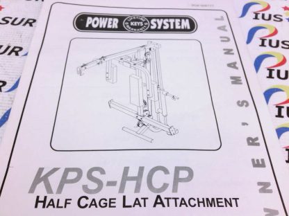 Keys Fitness Power System KPS-HCP Half Cage Lat Attachment Fits the KPS ...