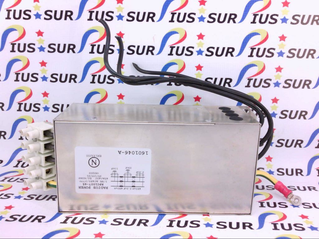 Radius Power RPC1007-45 1601046-A 1601046-A DC EMI Line Filter 480/277 ...