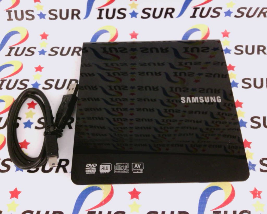 Samsung Slim Portable DVD Writer SE-208 SE-208DB/TSBS - Surpius