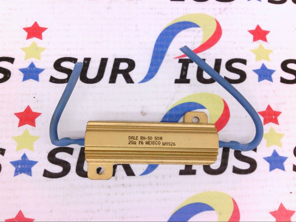 Vishay-Dale RH-50 50w 50 Watt 25 OHM 1% Wire Wound Resistor Chassis ...