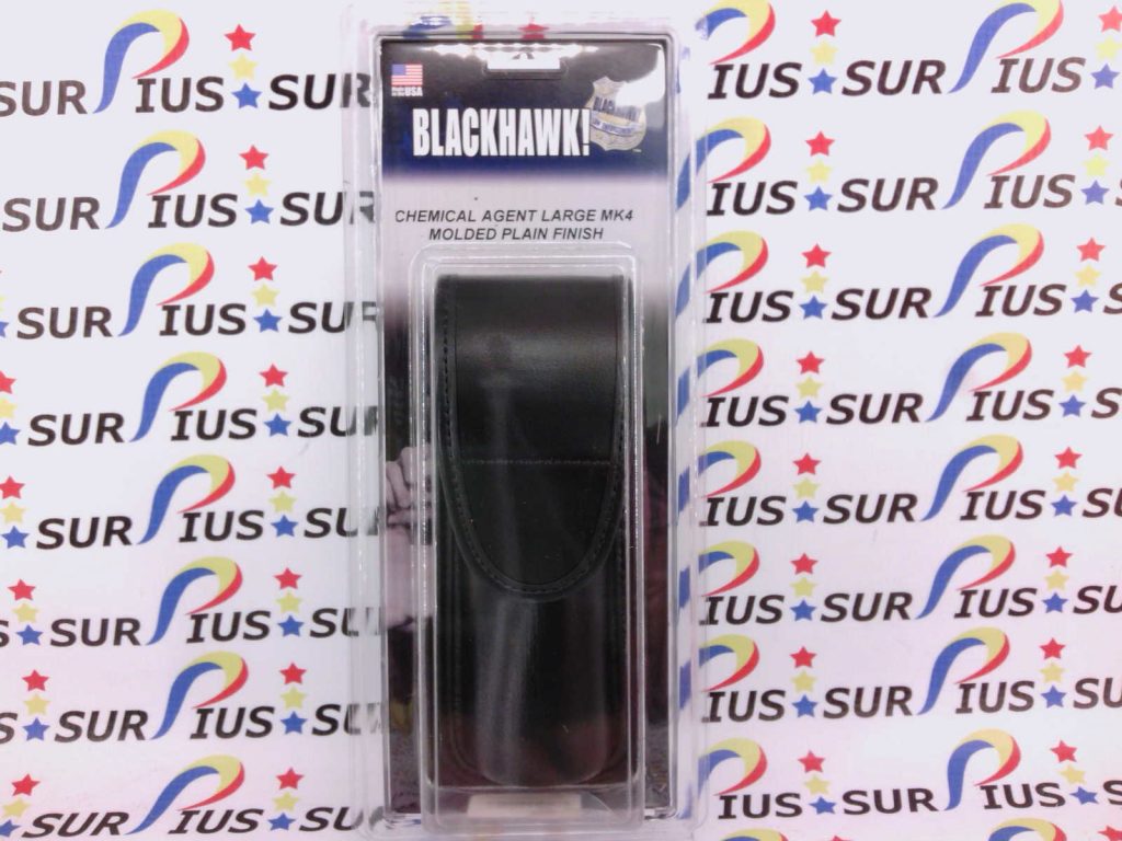 BlackHawk 44A501PL Chemical Agent Large MK4 Molded Plain Finish Holster ...