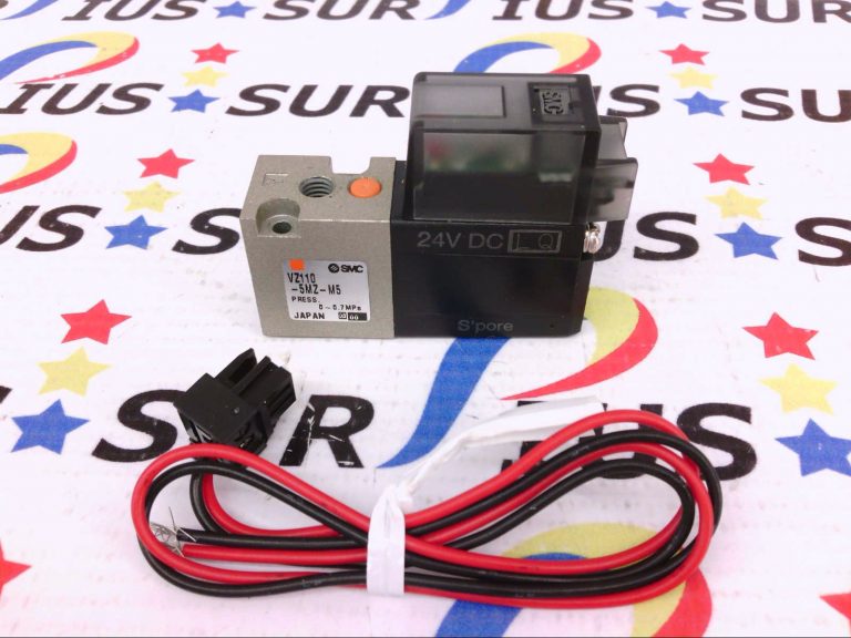 SMC VZ110-5MZ-M5-F VZ1105MZM5F 4 Port Valve Solenoid Body Ported - Surpius