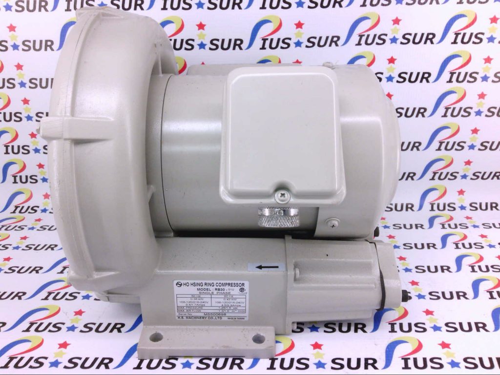 HO HSING Compressor Vacuum RB30-51U Single Phase 108-120 216-240 50 ...