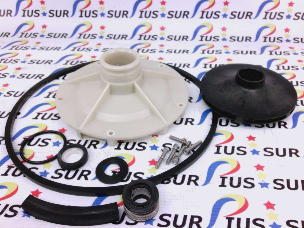 Pentair Water Simer Flotec FP4322-08 3/4 HP Pump Overhaul Kit FPP1512 ...