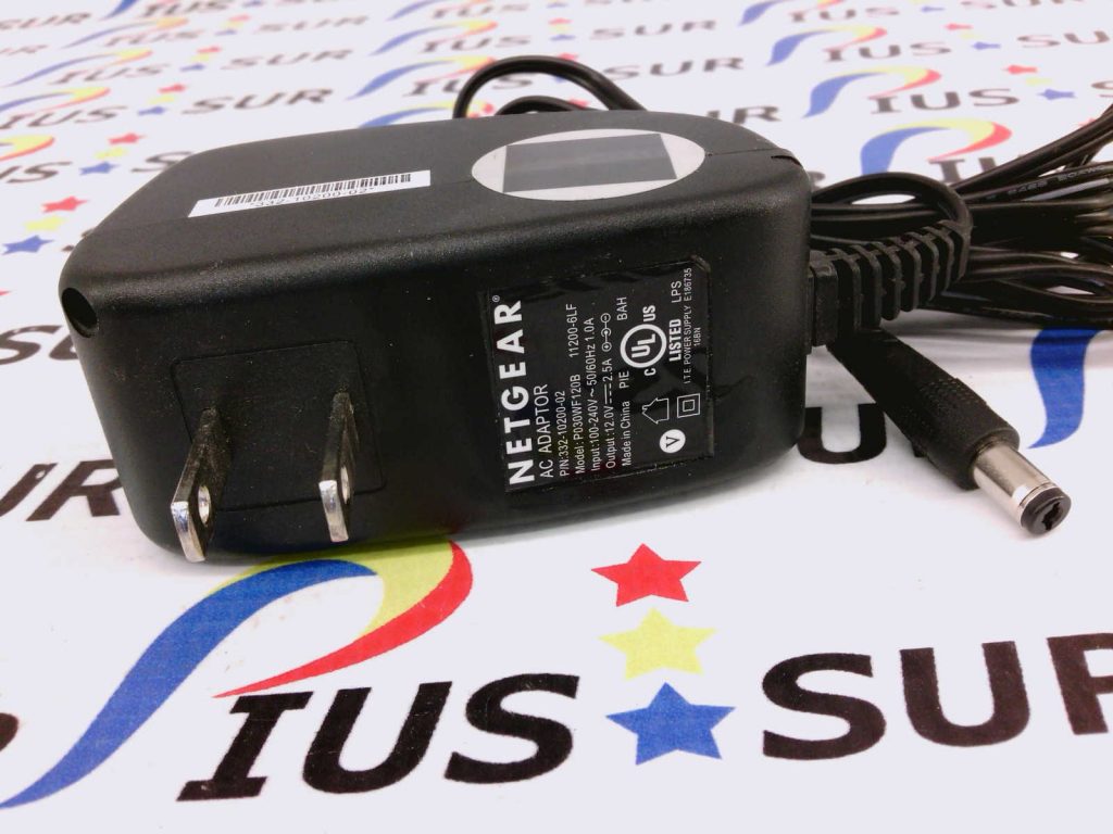 OEM Netgear 332-10200-02 12 Volt 2.5A Router Charger AC Wall Power ...
