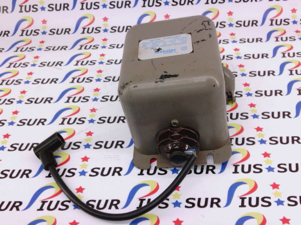 WEBSTER IGNITION TRANSFORMER 612-6A020 6126A020 G96U 120V 1.5A GROUNDED ...