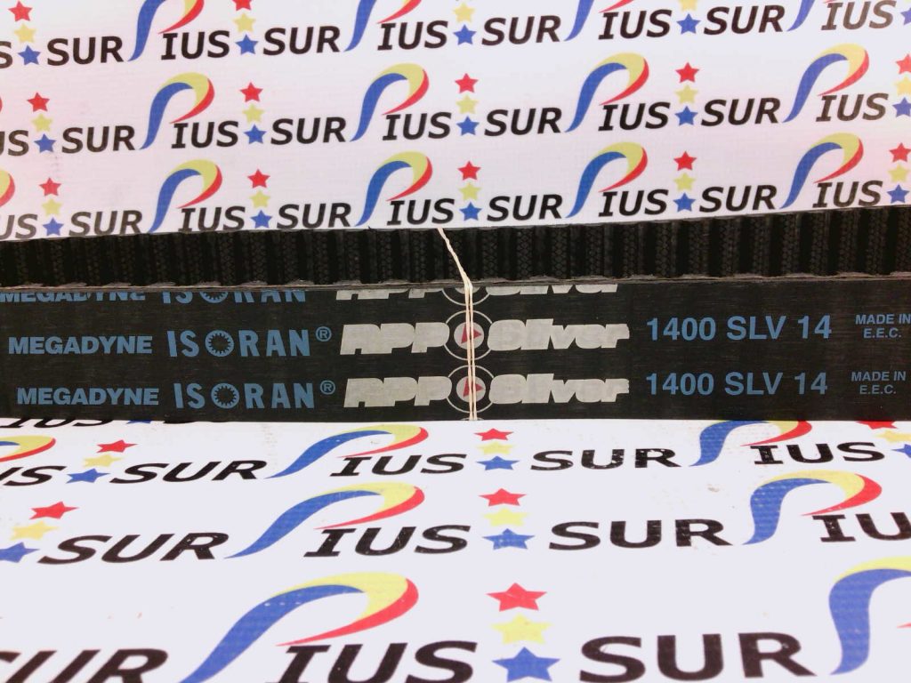 MEGADYNE ISORAN SILVER SYNCHRONOUS TIMING BELT 1400 SLV 14 1400SLV14 ...