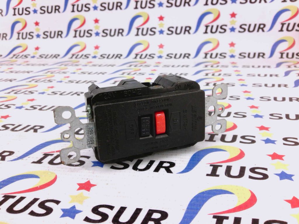 Leviton 8895-BLK 8895BLK 125V 20A 20Amp 60Hz High Current GFCI Switch ...