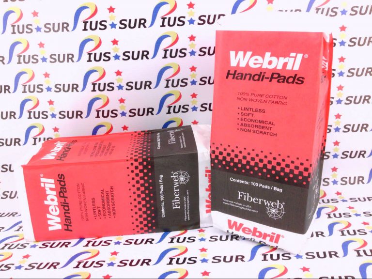 Webril Handi Pads Case of 20 Packets Total 2000 Pads Wipes 100% Pure ...