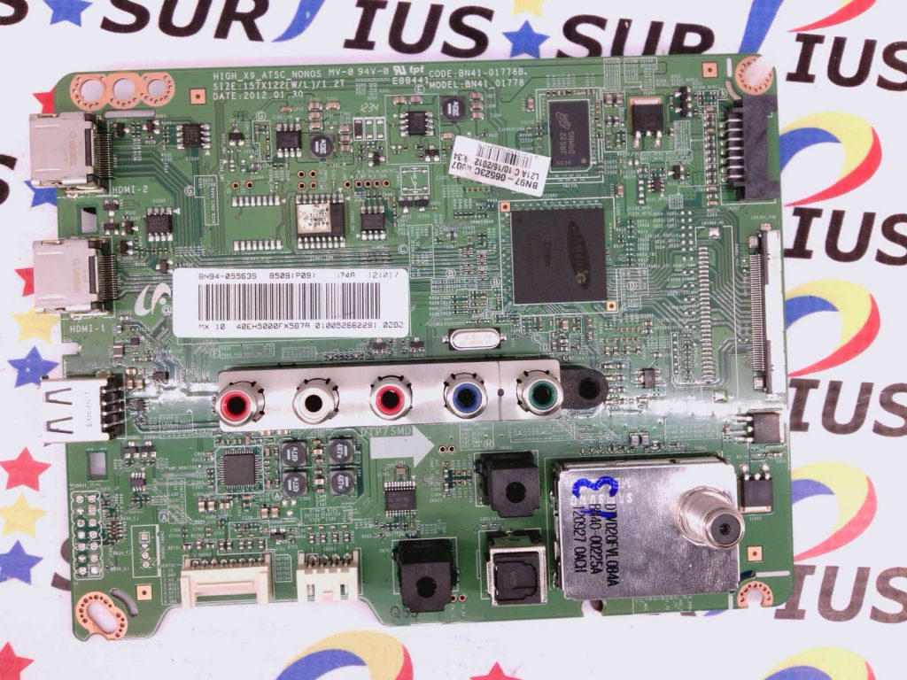 Samsung BN94-05563S Main Input/Signal/Video Board for UN40EH5000FXZA TV ...