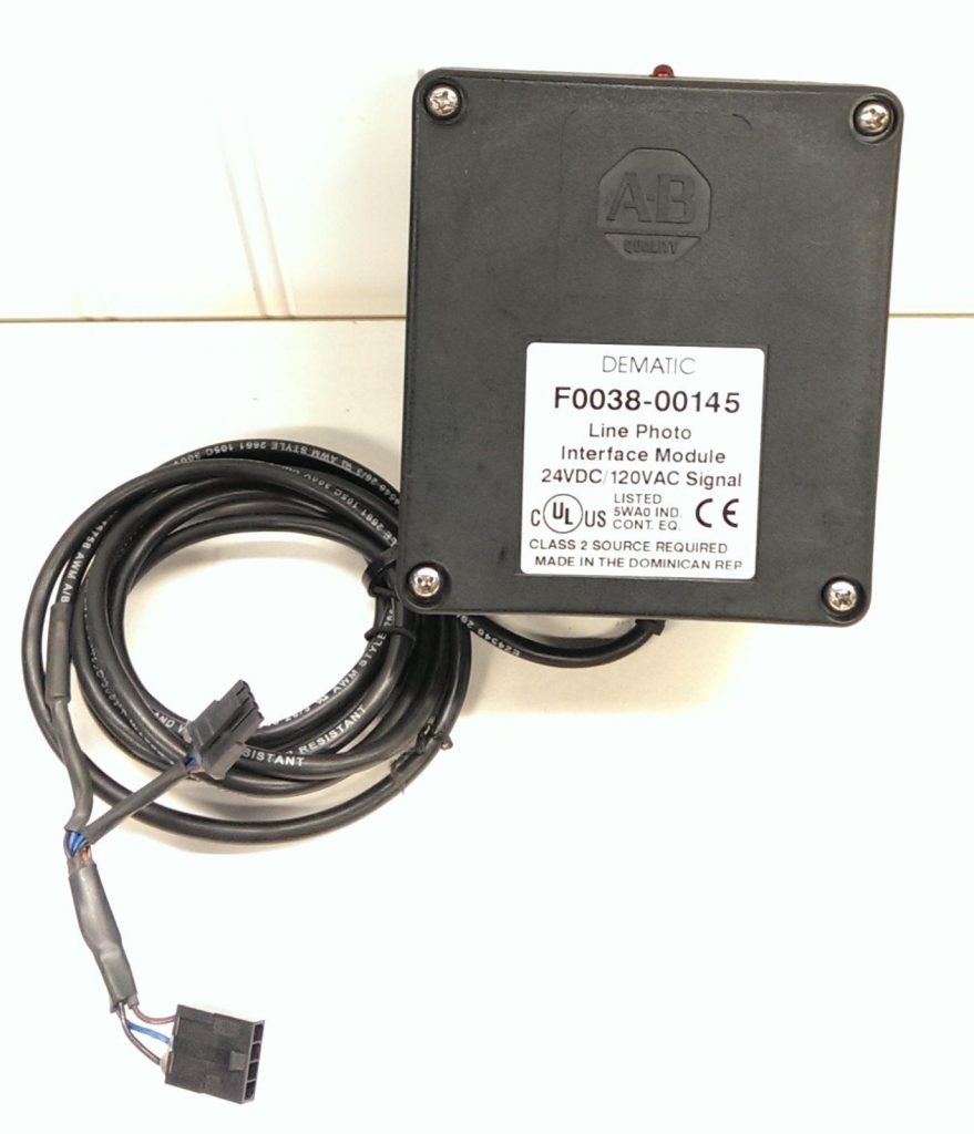 F0038-00145 LINE PHOTO INTERFACE MODULE SIEMANS DEMATIC 24VDC/120VAC ...