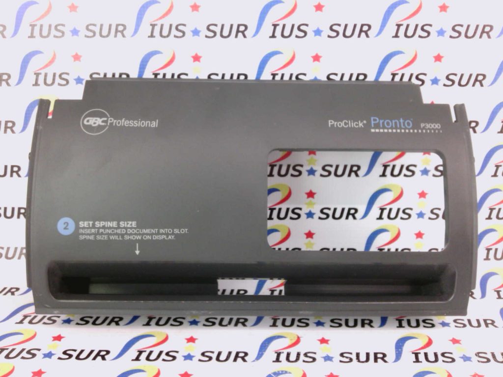 GBC Professional Part 7708673 TOP PANEL Pro Click Pronto P3000 - Surpius