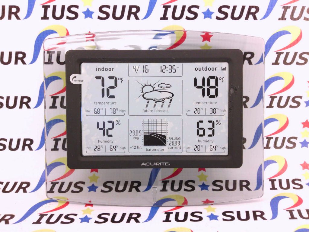 ACURITE WEATHER 01033 MAIN CONTROL BASE STATION NO SENSORS 01033W - Surpius