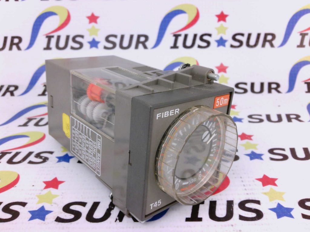 FIBER T45 SC 19 ELECTRO MECHANICAL TIMER 50m 0-6 24V AC FASTON 10 BLADE ...