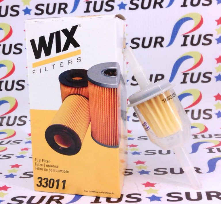Wix 33011 Complete In-Line Fuel Filter Pack of 1 - Surpius