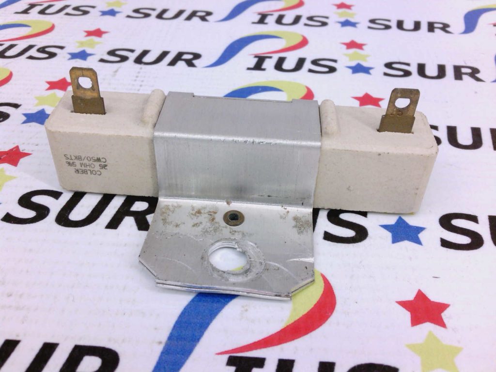 Colber CW50/BKTS 25 OHM 5% Sandstone Ceramic Resistor Bracket Wall ...