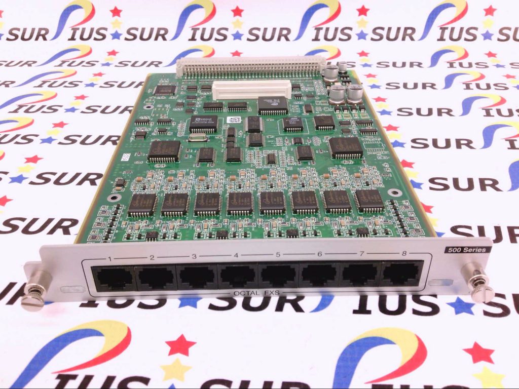 ADTRAN ATLAS 550 OCTAL OCTEL FXS 1200309L1 500 SERIES 8 PORT CARD BOARD ...