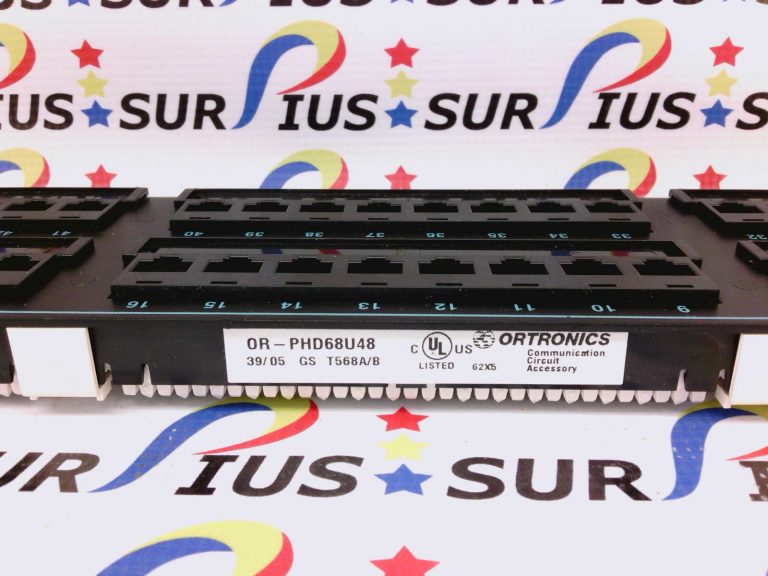 Ortronics OR-PHD68U48 Clarity 6 48-Port Category 6 Patch Panel Cat6 6E ...