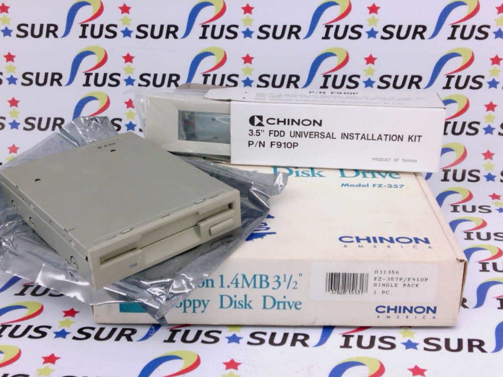 CHINON FZ-357 FZ-357P/F910P FLOPPY DISK DRIVE 1.4MB 3 1/2 3.5 INCH DISC ...