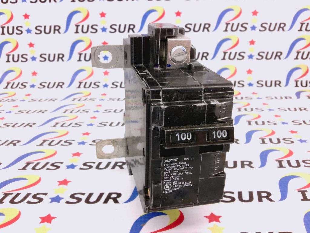 MURRAY MBK100M M1 100A 100 AMP MAIN BREAKER ROCK SOLID TYPE LOAD ...