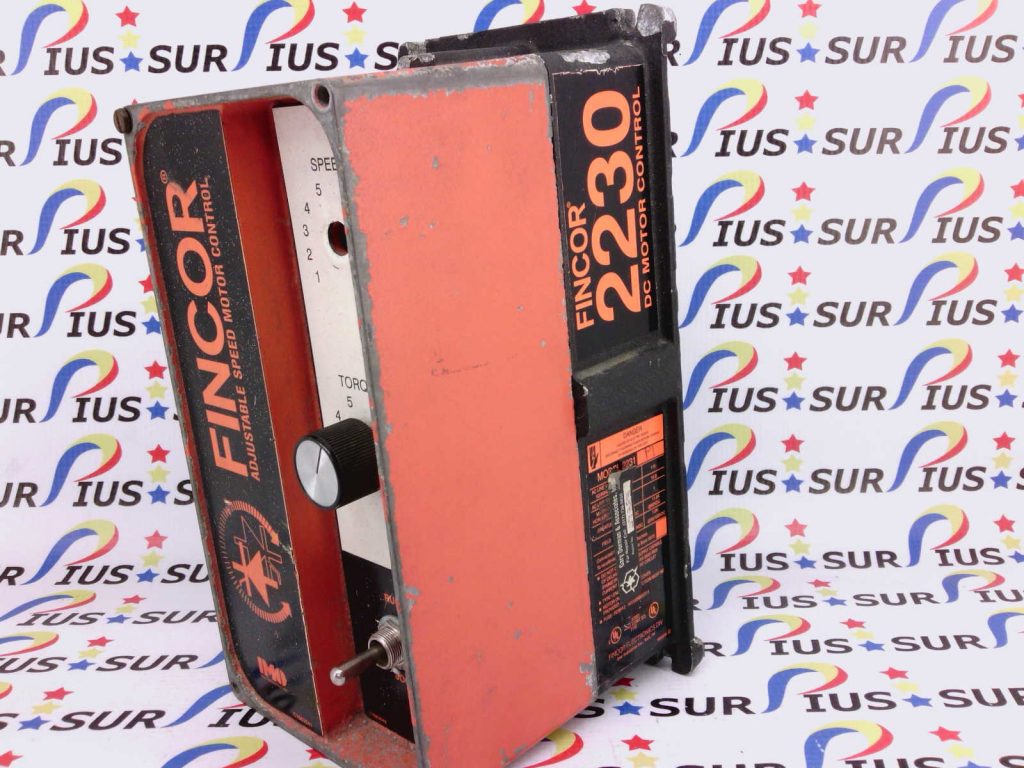 FINCOR ADJUSTABLE SPEED DC MOTOR CONTROL CONTROLLER 2230 2231 2231P1 ...
