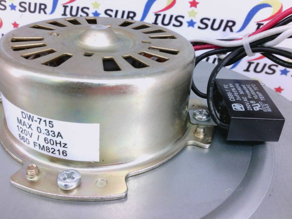 Hunter 83002 83702 95492 05 000 Blower Fan Motor Dw 715 0 33a Dw715 660