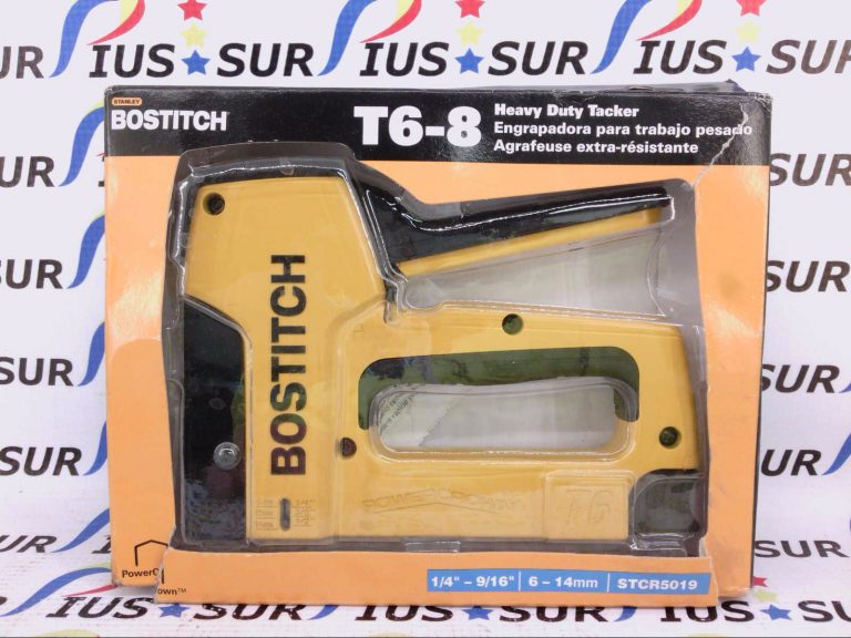 Bostitch T6-8 PowerCrown Heavy Duty Tacker Stapler - Surpius
