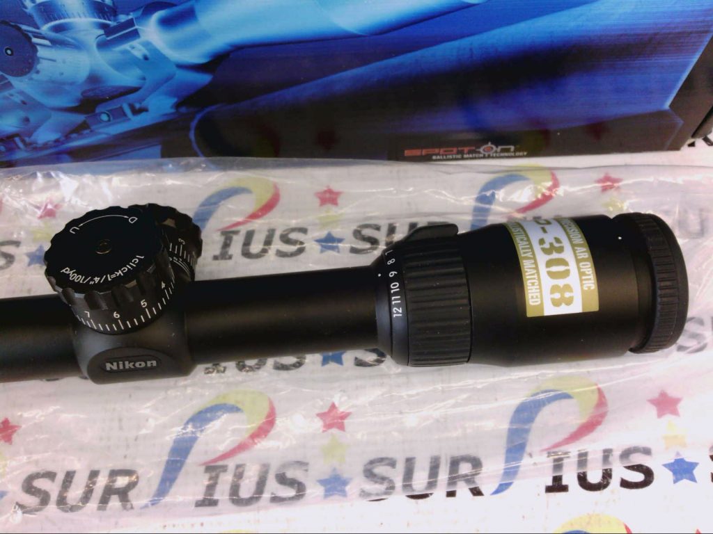 Nikon P-308 16328 Precision AR Optic Rifle Scope 4-12X40 BDC 800 P308 ...